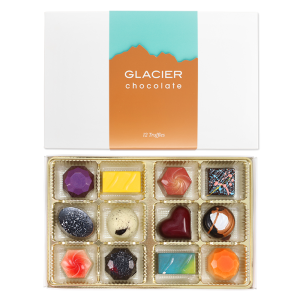 12 Piece Signature Collection - Glacier Chocolate