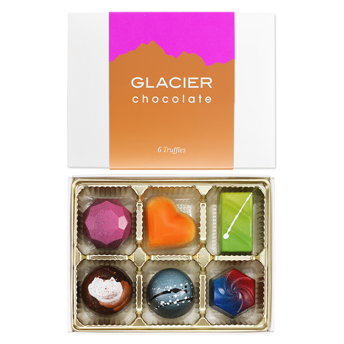 6 Piece Signature Collection - Glacier Chocolate